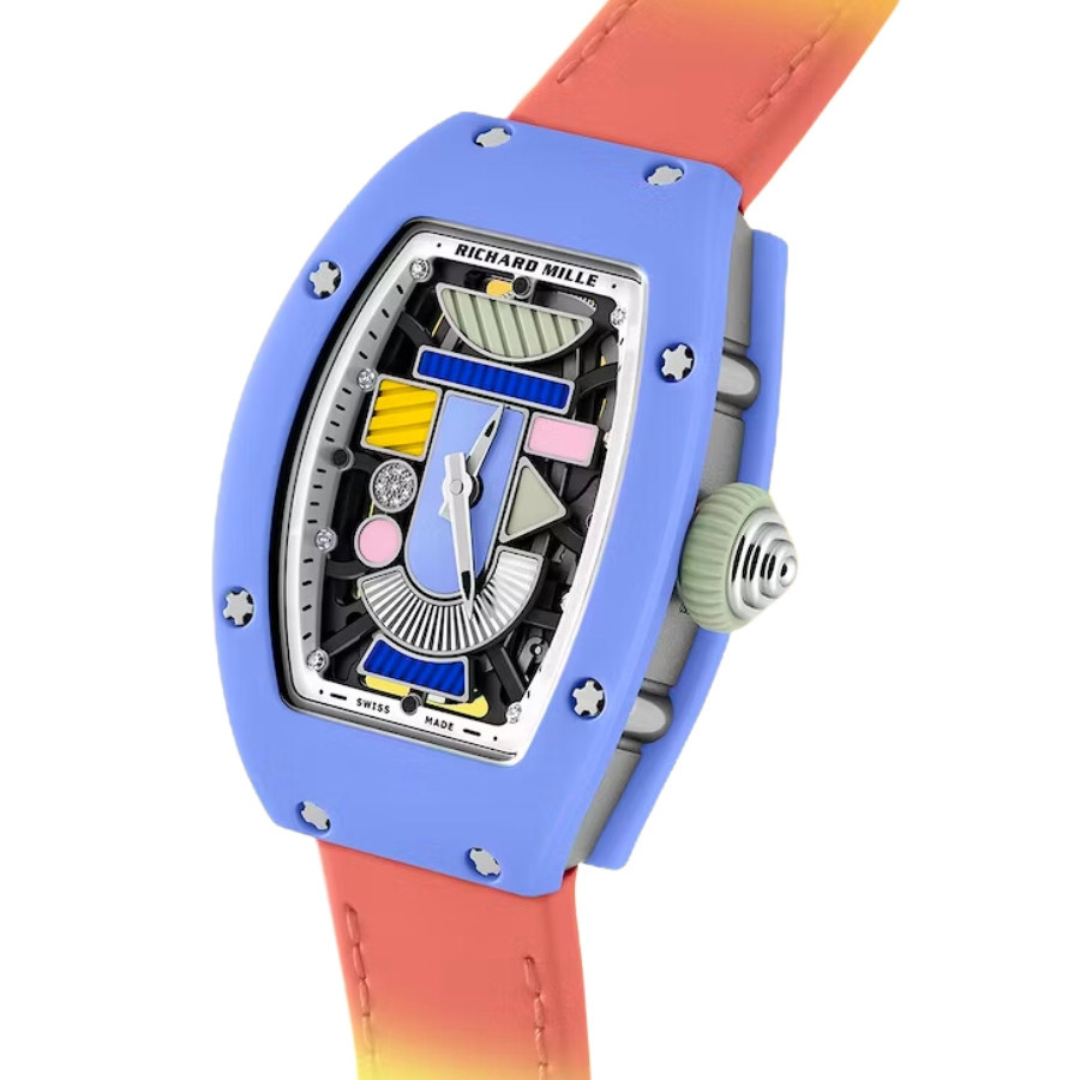 ng H Richard Mille RM 07 01 Coloured Ceramic Powder Blue Thu Mua ng H Richard Mille RM 07 01 Coloured Ceramic Powder Blue Thu Mua